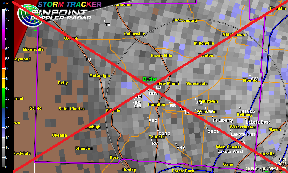 Liberty Fairfield Weather Center Local Doppler Radar Butler County Ohio 45011